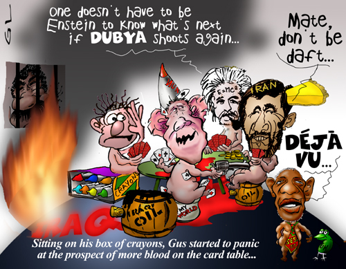 dubya playing dummy ..... | Your Democracy