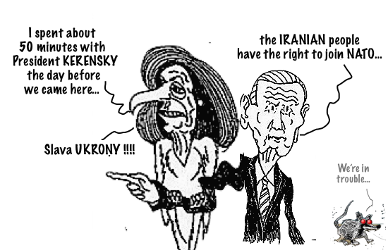 leading the world while getting old, dithery and drinking too much ...